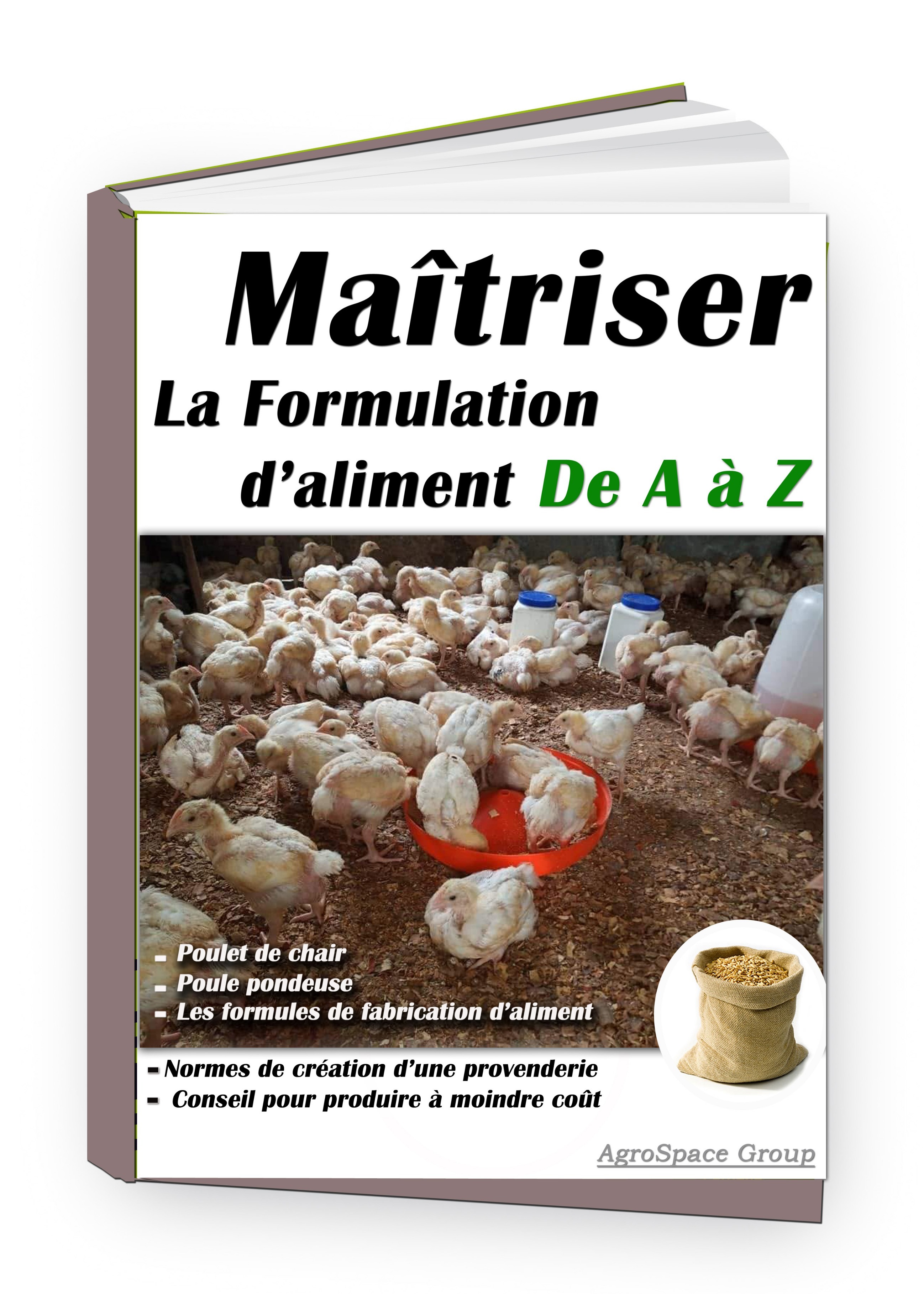 LIVRE - Maîtriser la Formulation d'aliment poulet de chaire et poule ...
